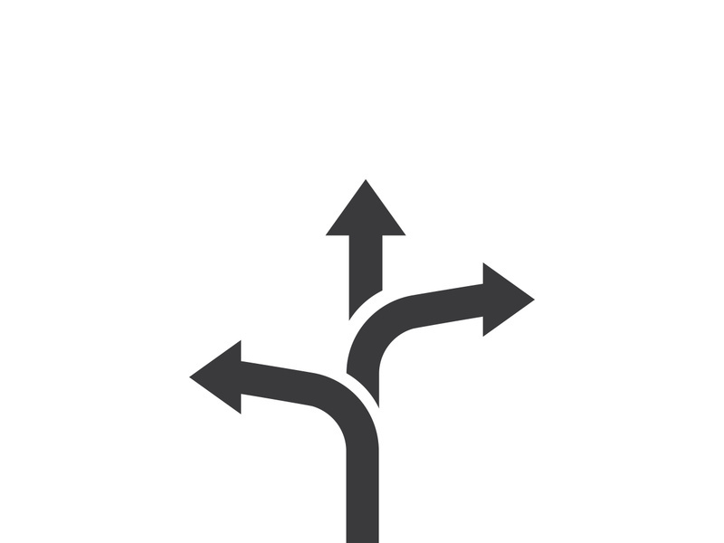 Way vector icon illustration design template by Upgraphic ~ EpicPxls